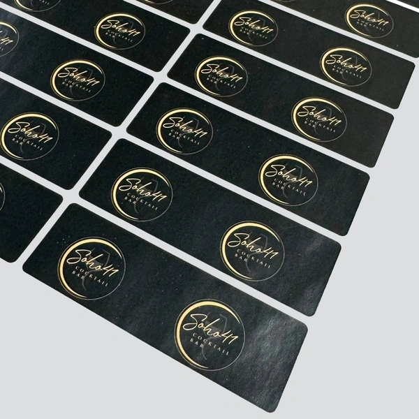 Rectangular Stickers On Sheet | Manchester Print Centre